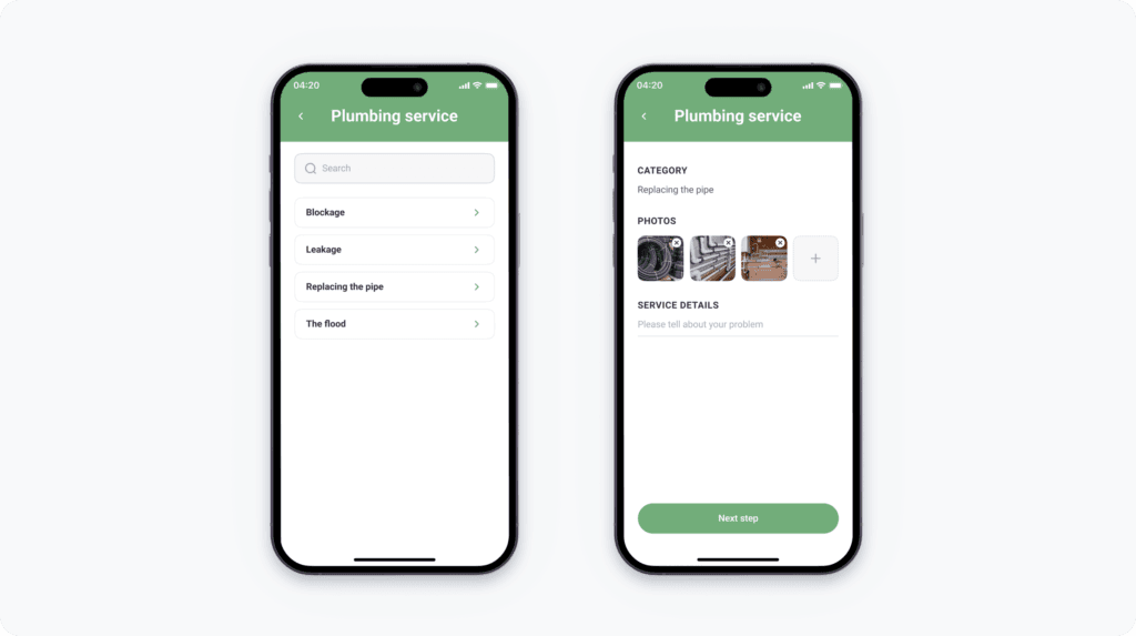 Plumbing Services App Development | Case Study by Bamboo Agile